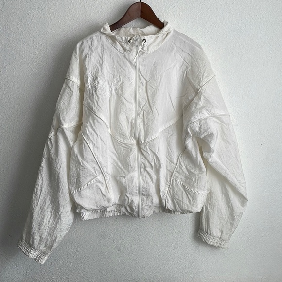 Kuma | Jackets & Coats | Vintage 8s Off White Zip Up Track Jacket ...